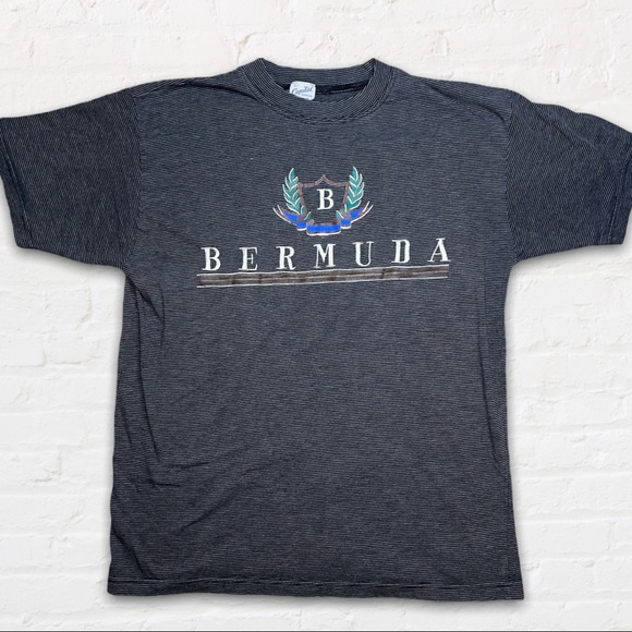 Capital Bermuda | Shirts | Vintage 9s Bermuda Tee | Poshmark